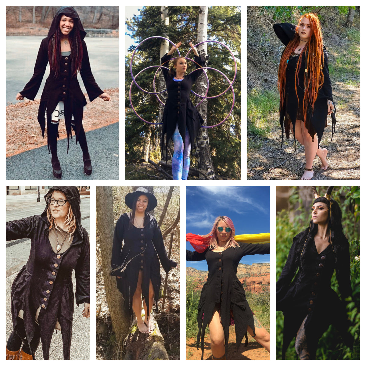 ALL BLACK FAIRY JACKETS – The Fairy Godmother Clothing Co.